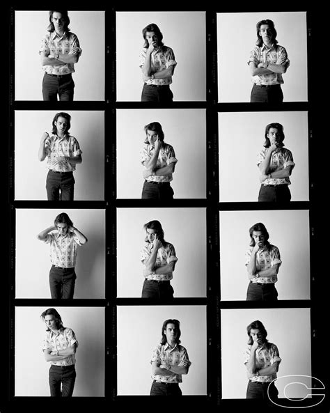 Nick Cave Proof Sheet Behindthegallery