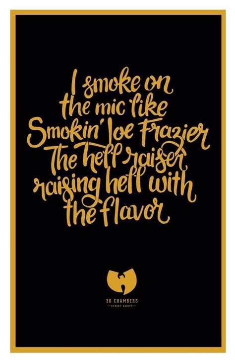 Wu Tang Quotes Love Quotesgram