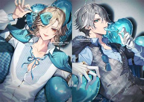 HAPPYWHITEDAY 插画师ウラシマ お的艾尔海森插画图片 BoBoPic