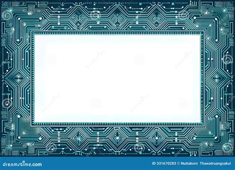 Ai Driven Algorithmic Border Frame Concept As A Minimalistic Border