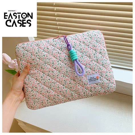 Luxury Cute Flower Laptop Sleeve Case Bag Inch Cover For Macbook Air For