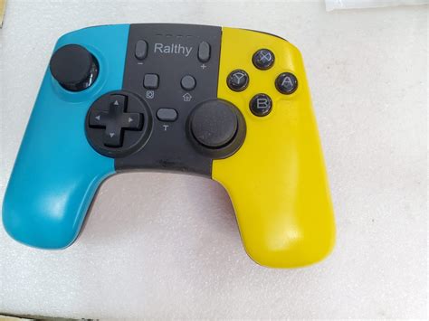 Ralthy Wireless Pro Controller Dual Vibration Turbo Gyro Sensor