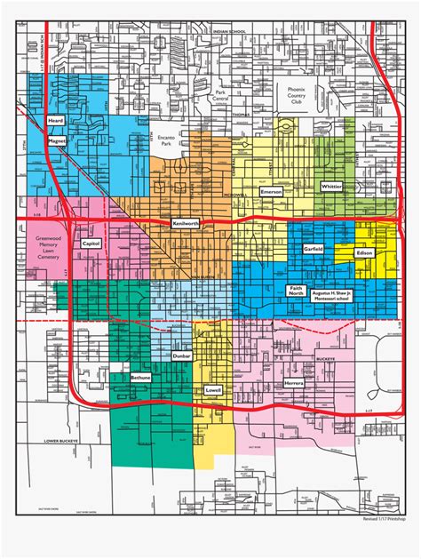 Xenia School District Map