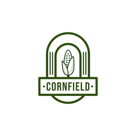 Premium Vector Corn Field Logo