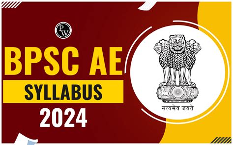 Bpsc Ae Syllabus 2024 Explore Subject Wise Syllabus