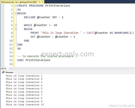 Exemples De Procédures Stockées Sql Server