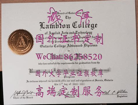 莱姆顿学院毕业证c计划留学 国外大学毕业证 百科学位证样本库