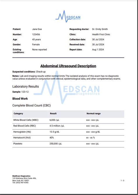 Lab Report Templates Printable Formats