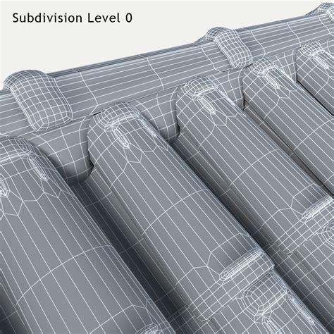 세라믹 지붕 3d 모델 19 Max Obj Fbx 3ds Free3d