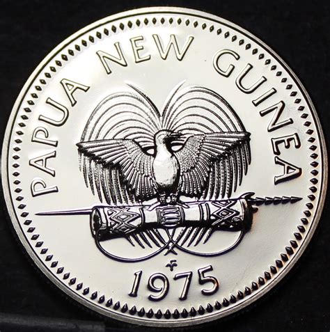 Papua New Guinea 5 Toea 1975 Gem Unc~rare 4 134 Minted~plateless Turtle~fr Ship