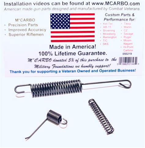 M Carbo Ruger Lc9 Trigger Spring Kit