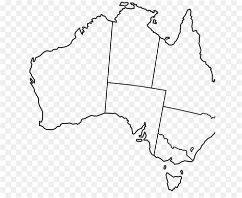 Australien Stumme Karte Stumme Karte Australien Topographie Von Anko
