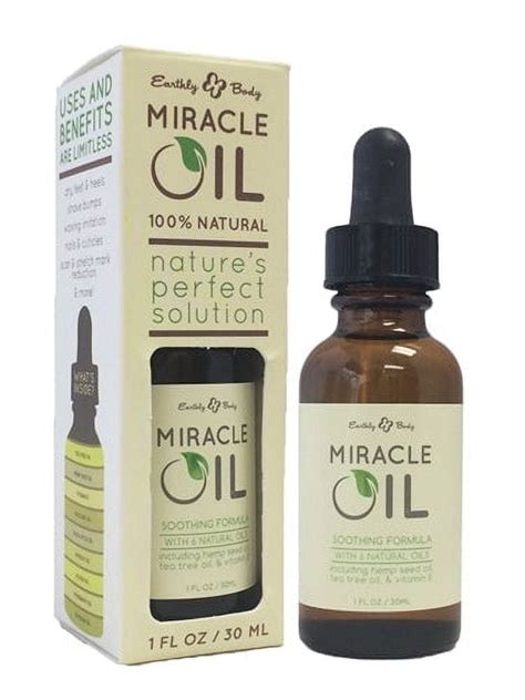 Earthly Body Essential Pure Skin Miracle Oil 1oz