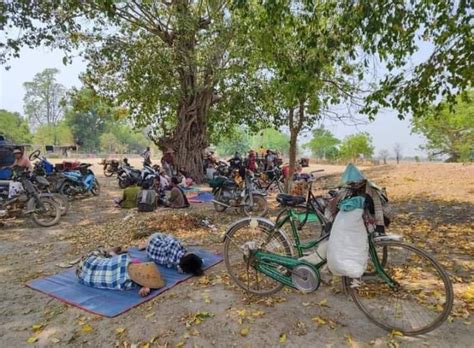 မုံရွာ၊တပအင်းရွာ‌ဒေသခံ ၂ဦးကို Pdf ဟုစွပ်စွဲကာ စစ်ကောင်စီဖမ်းဆီးသတ်ဖြတ