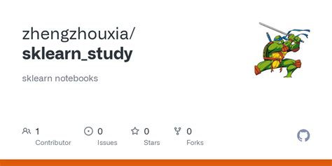 Github Zhengzhouxia Sklearn Study Sklearn Notebooks