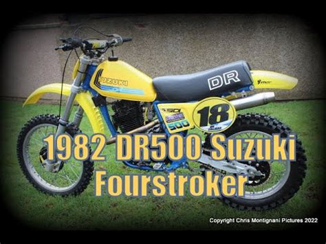 Classic 1982 Dr500 Suzuki Fourstroker Youtube
