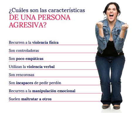 10 características de una persona agresiva Aprende Institute