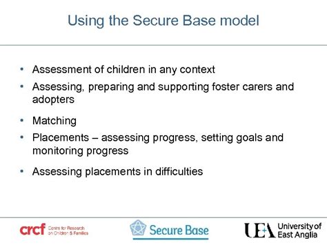 Introduction To The Secure Base Model An Attachment