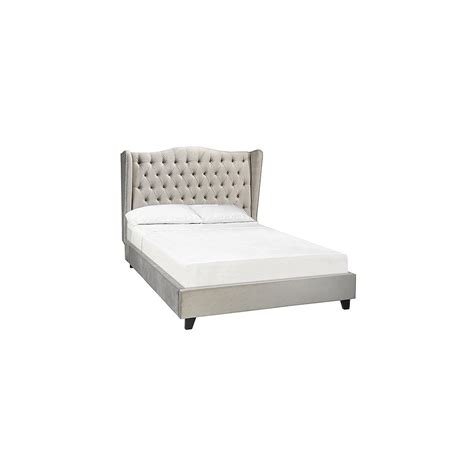 Brassex Inc Venetian Queen Bed Beige The Home Depot Canada