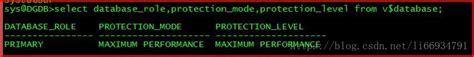 Oracle Dataguard 三种模式切换修改adg保护模式 Csdn博客