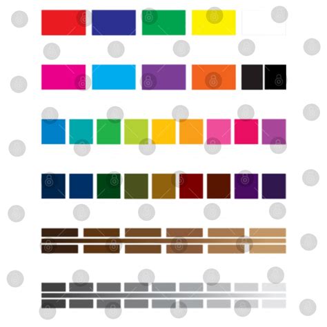 Color Test Basic Colour Test For DT CMYK To SRB Bibs Sold By SaucyNZ