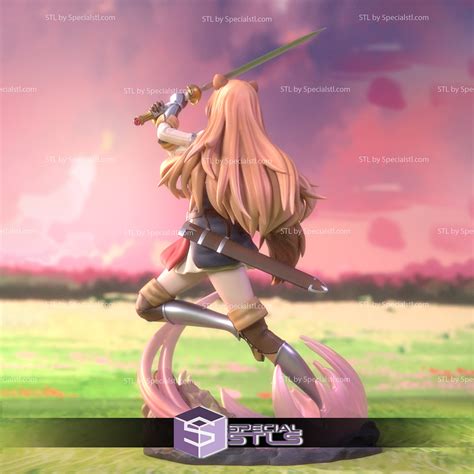 Raphtalia And Sword 3d Print Stl The Rising Of The Shield Hero Specialstl