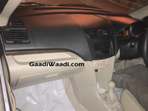 2017 Maruti Swift Dzire Tour 2nd Gen Interior Spied