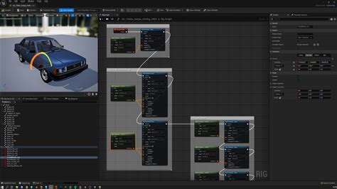 Michael Tiedtke Sams Garage Developing A Control Rig For Cars In Ue5
