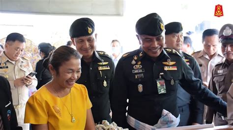 พล อ สมศักดิ์ สมรักษ์ ผอ สปร ทบ ตรวจเยี่ยมติดตามผลการดำเนินงานโครงการ