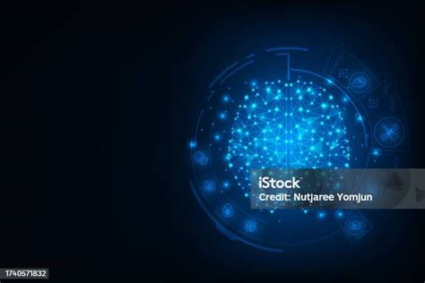 벡터 Ai 스마트 브레인 빅 데이터는 회로 기판으로 미래형 방식으로 처리됩니다 인공 지능 마이크로 프로세서 개념 배경입니다 뇌에 대한 스톡 벡터 아트 및 기타 이미지