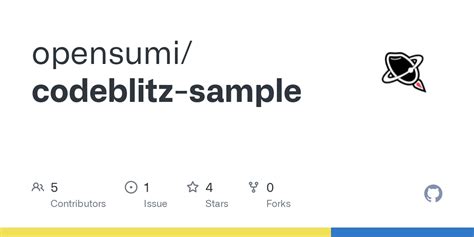 GitHub Opensumi Codeblitz Sample