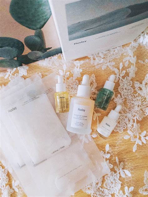 review : Huxley Secret of Sahara Oil Essence & Mask Set | chainyan