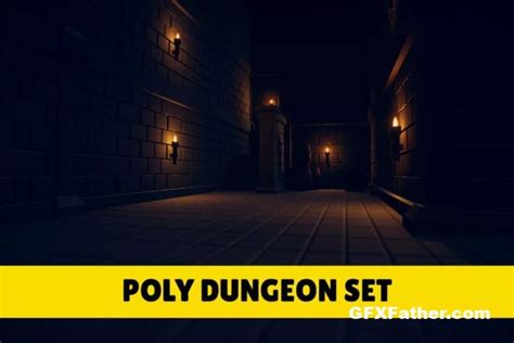 unity assets poly dungeon set v1 0 gfxfather
