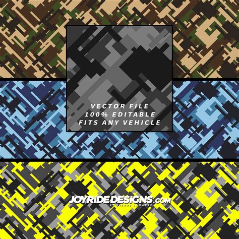 Geometric Camo Vector Pattern Design Jd Ct 14 Joyride