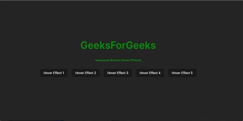 Awesome Button Hover Effects In React Geeksforgeeks Awesome Button Hover Effects In React Geeksforgeeks