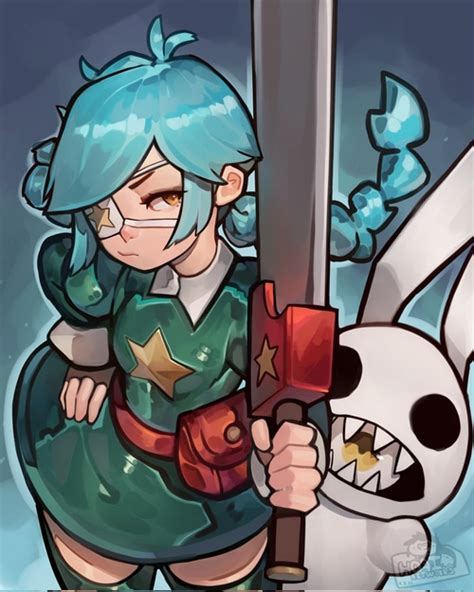 Eyepatches Skullgirls Sword Annie Skullgirls Hd Phone Wallpaper