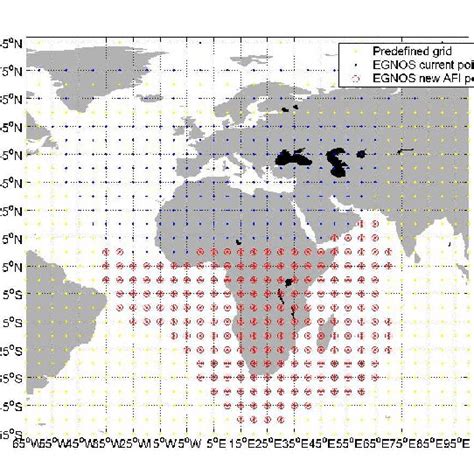 Ionospheric Grid Points Including A Extension To Africa Download
