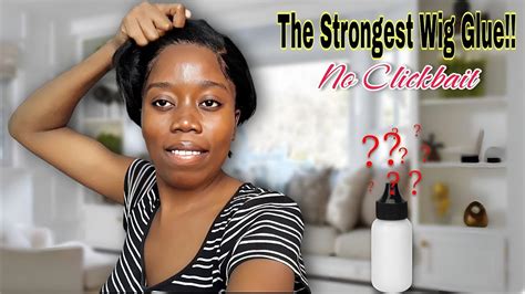 The Strongest Lace Wig Glue Real Water Proof Glue No Clickbait Glue