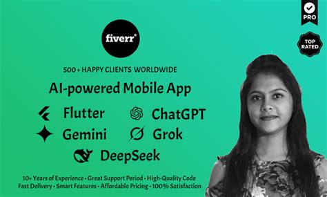 Develop An Ai Powered Flutter Mobile App For Ios And Android By