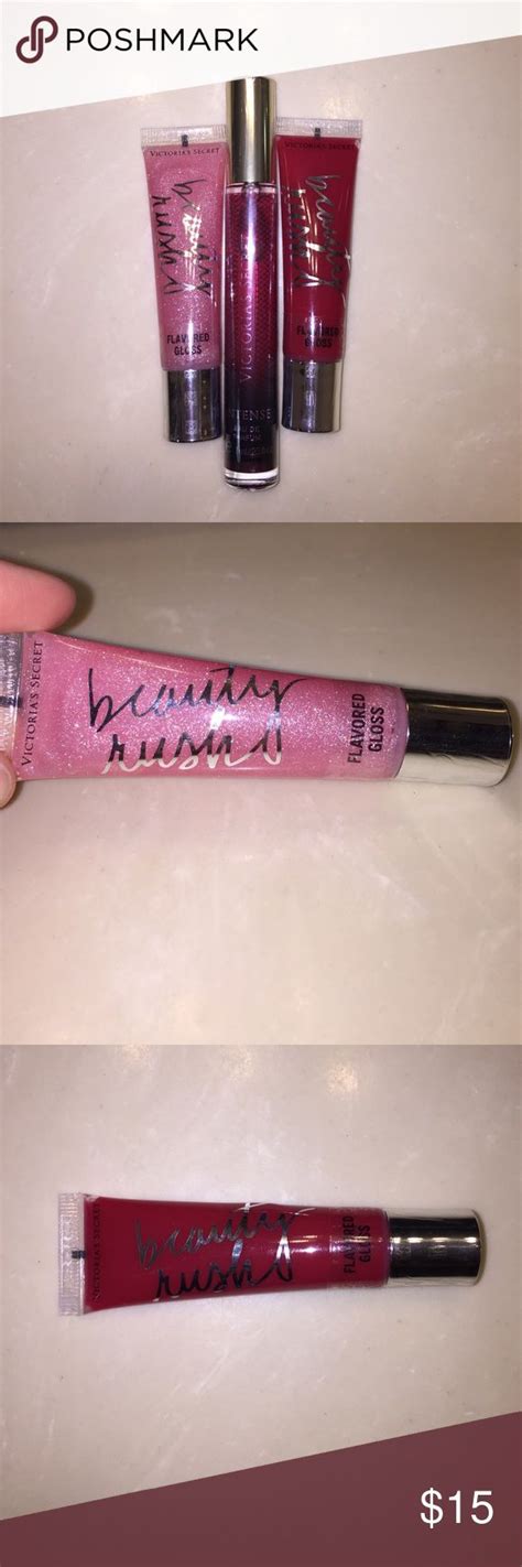 Victoria Secret Lipgloss And Perfume Perfume Lip Gloss Lip Balm Gloss