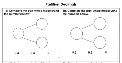 00 3 Partition Decimals Classroom Secrets
