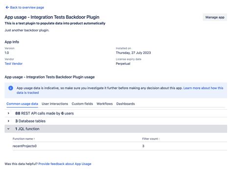 Explore App Usage Administering Jira Applications Data Center And