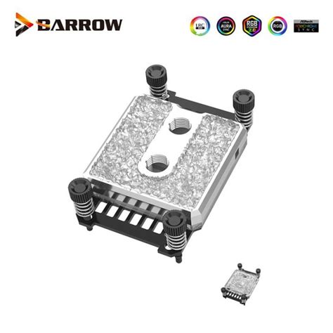 Barrow CPU Water Block For Ryzen AMD AM AM AM FM Platform V PIN Light Header AM