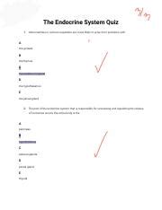 The Endocrine System Quiz Mcq Pdf The Endocrine System Quiz Abnormalities In Calcium