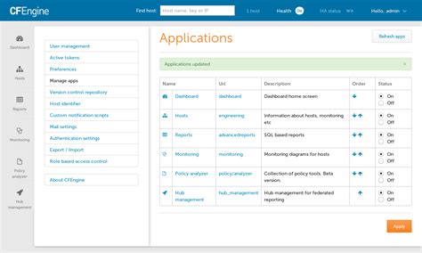 cfengine 3 14 documentation federated reporting