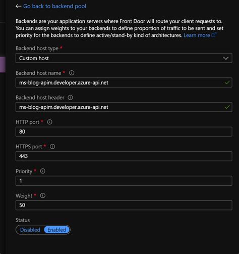 Azure Apim Frontdoor And Developer Portal With Azure Ad Authentication Microsoft Integration
