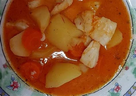 Matamaridos Sopa De Pescado Con Verduras Y Hortalizas Receta De