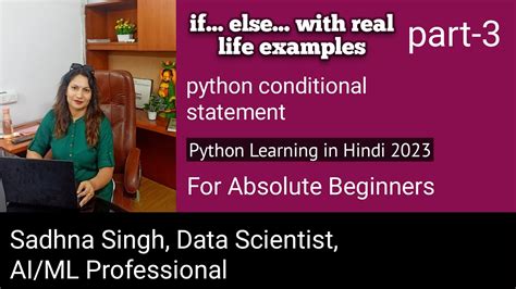 If Else Python Tutorials Part 3 Conditional Statement In Python Python Programming Youtube