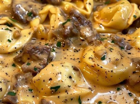 Philly Cheesesteak Tortellini Pasta Recipe A Flavorful Twist On A Classic