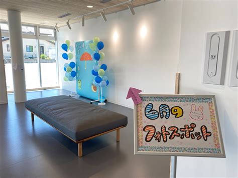 1階ギャラリーにフォトスポットを設置 6月末まで 箕輪町防災交流施設 みのわBASE